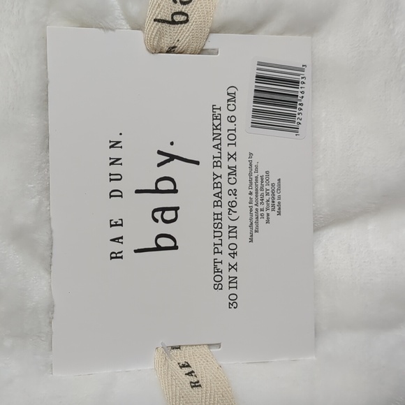Rae Dunn | Other | Rae Dunn Snuggle Baby Blanket | Poshmark